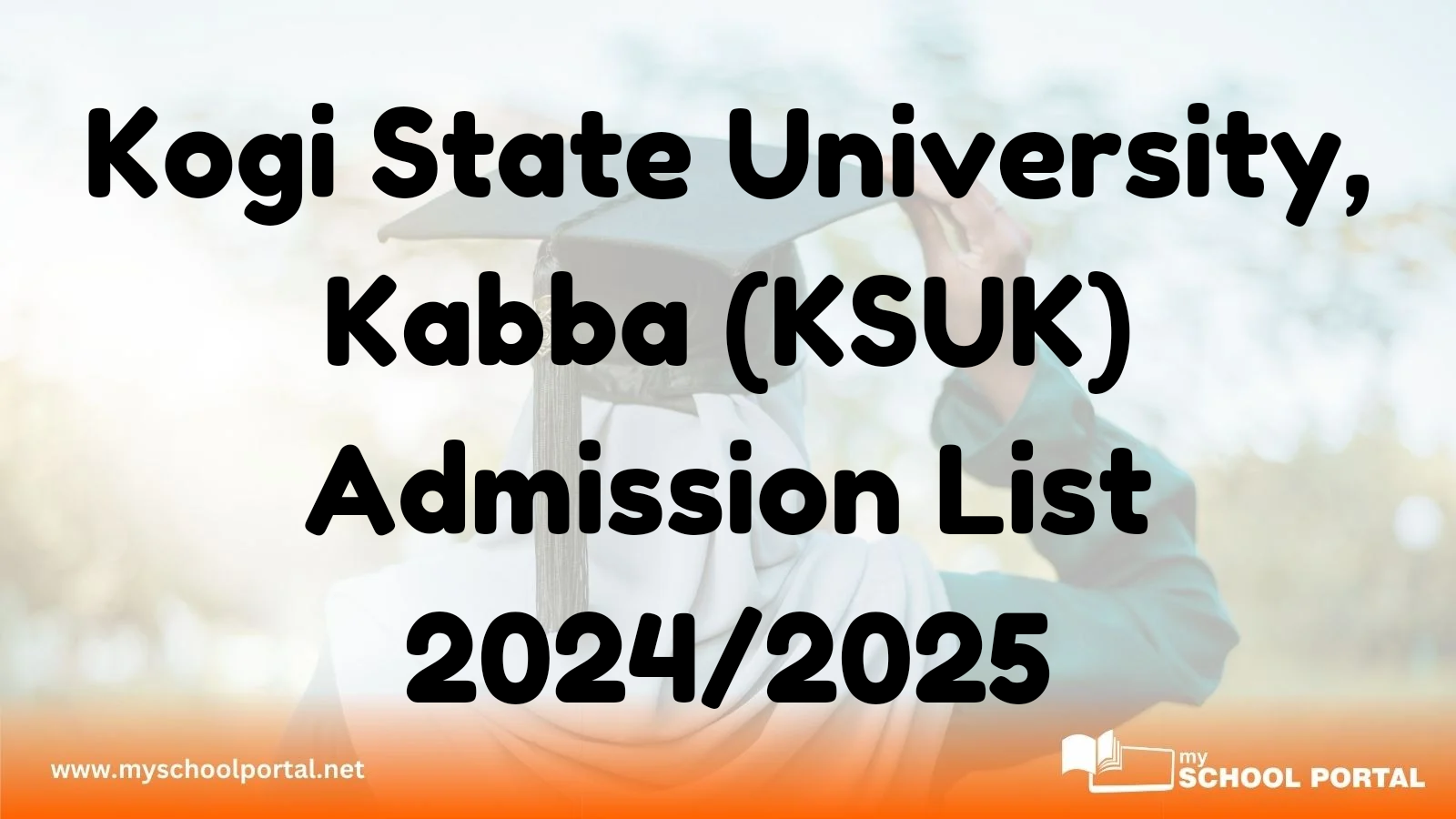 Kogi State University, Kabba (KSUK) Admission List 2024/2025 - How to ... Kogi State University, Kabba (KSUK) Admission List 2024/2025 - How to ...